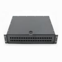 China FTTH 12-144 Port Fiber Optic Patch Panel 19 Inch Rack Mounted with MPO/MTP Cassettes for sale
