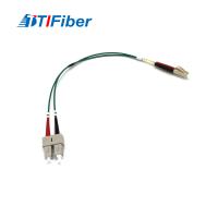 China OEM FTTH SC APC Fiber Optic Pigtail Singlemode 0.9mm 2.0mm 3.0mm for sale