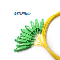 China LSZH OFNP OFNR Sc Apc Pigtail Simplex Singlemode Low Insertion Loss for sale