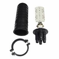 China 72 Core Dome Fiber Optic Splice Closure 96 Core Capacity ABS Shell 190mm for sale