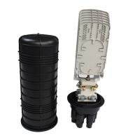 China 72 Core Dome Fiber Optic Splice Closure 96 Core Capacity ABS Shell 190mm for sale