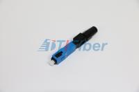 China FTTH Network SC UPC APC Singlemode Connectors For Fiber Optic Cables for sale