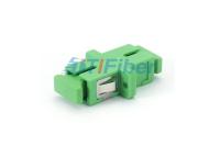 China Simplex SC Singlemode Optical Fiber Adapter Low Insertion Loss 0.2dB for Telecom Networks for sale