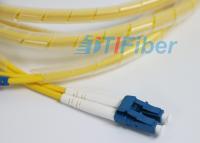 China LC to SC Fiber Optic Patch Cord Single Mode Fibre Optic Patch Leads for FTTH Network for sale