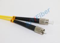 China FC - LC Single Mode Fiber Optic Cable Duplex Optical Fiber Patch Cord for sale