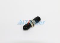 China ST / UPC Single Mode Fiber Optic Adapter Simplex Round Type Fiber Optical Adapter for sale
