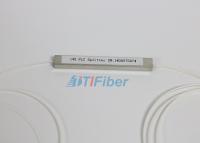 China 1x2 Steel Tube PLC Fiber Optic Splitter SC/PC 1260-1650nm Low Insertion Loss for sale