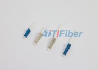 China Single Mode Duplex LC PC Fiber Optic Connector 0.20dB Insertion Loss for FTTX for sale