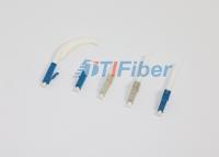 China Single Mode Duplex LC PC Fiber Optic Connector 0.20dB Insertion Loss for FTTX for sale