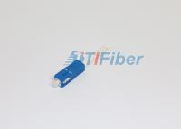 China 0.9/2.0/3.0mm Singlemode Duplex SC / PC Drop Wire optical Fiber Cable Connectors for sale