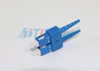 China SC / PC Fiber Optic Connectors For Fiber  Patchcords , Multimode Fiber Connectors for sale