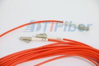 China FTTH LC APC 1x2 PLC Splitter 3.0mm G657A Fiber Optic Cable 1260-1650nm for sale