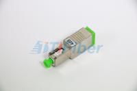 China SC APC FTTH Fiber Optic Attenuator 1-30dB Fixed Attenuator for DWDM Systems for sale