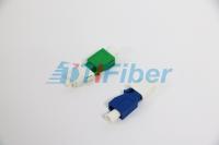 China LC APC Female to Male Plastic Fiber Optic Attenuator 1-30dB for Testing for sale