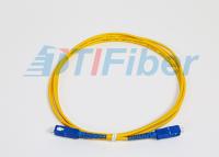 China Singlemode Simplex LSZH Fiber Optic Patch Cord 2.0mm SC APC for FTTH for sale