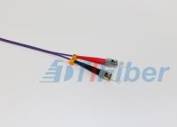 China 50 / 125 mm fiber patch cords , multimode patch cord ST / UPC to SC / UPC for sale
