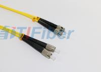 China FC to ST Singlemode Duplex Optical Jumper Cord 3.0mm Low Insertion Loss 0.2dB for sale