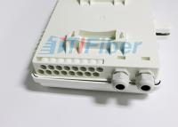 China 16 Core Fiber Termination Box 310x265x95mm ABS Distribution Enclosure for FTTH Networks with ≤0.2dB Insertion Loss for sale