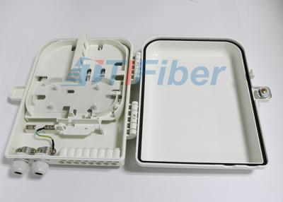 China 16 Core Fiber Termination Box 310x265x95mm ABS Distribution Enclosure for FTTH Networks with ≤0.2dB Insertion Loss for sale