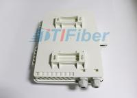 China 16 Core Fiber Termination Box 310x265x95mm ABS Distribution Enclosure for FTTH Networks with ≤0.2dB Insertion Loss for sale