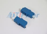 China LC Fiber Optic Adapter Low Insertion Loss 0.2dB High Stability for LAN WAN for sale
