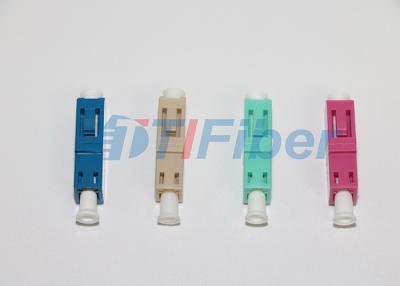 China LC Single Mode Fiber Optic Adapter Flange Coupling Low Insertion Loss 0.2dB for sale