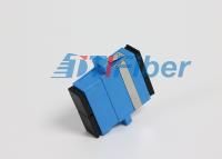China SC / UPC Singlemode Fiber Optic Adapter , Duplex Fiber Optic Connector for sale