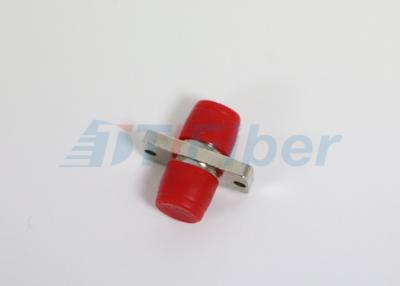 China FC UPC Simplex Single Mode Fiber Optic Adapter Plastic Housing for Patch Panel 0.2dB Loss for sale