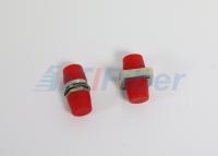 China FC UPC Simplex Single Mode Fiber Optic Adapter Plastic Housing for Patch Panel 0.2dB Loss for sale
