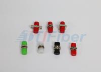 China FC / PC Square Type Fiber Optic Adapter , Multimode Fiber Coupler For Ftth Network for sale