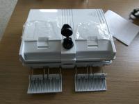 China FTTH wall mounted Fiber Optic Distribution Box with 1x8  lgx splitter , ISO Approval for sale