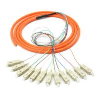 China Singlemode ST LC Optical Fiber Patch Cord Cable CE ROHS 1310nm 1510nm for sale