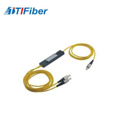 China ABS Box FBT Fiber Optic Splitter 1x4 1x8 1x16 1x32 FC SC LC Connector G657A for sale