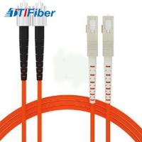 China Fiber Optic Patch Cord FC LC SC ST MPO SM MM 2.0mm 3.0m Duplex Multimode for sale