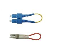 China SC LC MPO Fiber Optic Loopback Cable - 9/125μm Single Mode & 50/125μm Multimode with 0.3dB Insertion Loss for sale