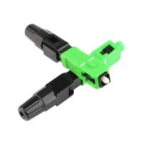 China SC APC Fast Quick Optical Fiber Connector Low Insertion Loss 1310nm 1510nm for sale