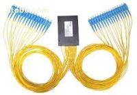 China Planar Lightwave Circuit (PLC) Fiber Optic Splitter ABS 1*16 For Network for sale