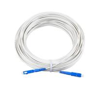 China SC APC to SC APC Single Mode Duplex Fiber Optic Patch Cord with 0.3dB Insertion Loss and 3-Year Warranty for sale