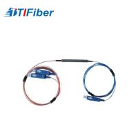 China Fiber Optic FBT Splitter 1x2 1x4 1x8 SC APC Connector G657A1 0.9mm Cable for sale