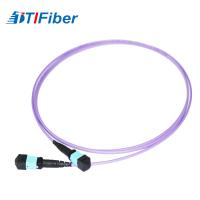 China OM4 60/125 μm Multimode Fiber Optic Patch Cord Simplex 1M LC to SC PVC Jumper for sale