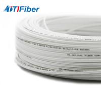 China Simplex FTTH Drop Cable SC/UPC Optical Fiber Patch Cord With Black/ White LSZH Jacket for sale