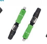 China Green Blue CE ROHS Quick Fiber Optic Connector SC Fast Connector 0.3dB for sale