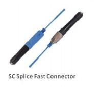 China Green Blue CE ROHS Quick Fiber Optic Connector SC Fast Connector 0.3dB for sale