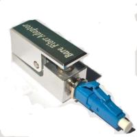 China Bare Singlemode Simplex Fiber Optic Adapter ABS Blue Insertion Loss 0.2dB for sale