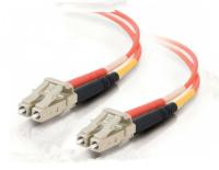 China LC-LC 50/125µm OM3 Fiber Optic Patch Cord with ≤0.3dB Insertion Loss, -20°C to +75°C Operating Range for sale