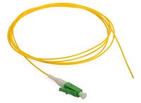 China LC APC 0.9mm Single Mode Fiber Optic Pigtail Jumper 9/125um PVC Network for sale