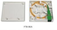 China Wall Mounted Fiber Optic Terminal Box 4 Core IP65 Rated with CE ROHS Certification -40°C to +80°C Operating Range for sale
