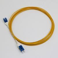 China LC Uniboot Zip Cod Singlemode G657.A1 BendInsensitive Duplex 2mm LSZH Low Loss 0.15dB Fiber Patch Cord for sale