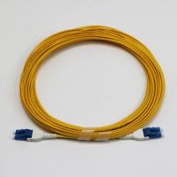 China LC Uniboot Zip Cod Singlemode G657.A1 BendInsensitive Duplex 2mm LSZH Low Loss 0.15dB Fiber Patch Cord for sale