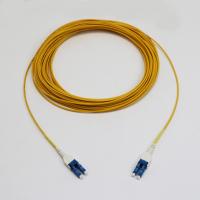 China Uniboot LC Fiber Jumper 1m LC UPC to LC UPC Singlemode G657A1 Bend Insensitive 2mm LSZH Low Loss 0.15dB for sale